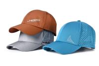 China SGS Laser Hole Breathable Mesh Trucker Caps for sale