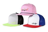 China SGS Magic Tape 3D Embroidery Baseball Caps 5 Panel Pantone Color for sale