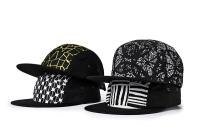 China Custom 5 Panel Camp Cap Wool Felt Polyester 58cm Unstructured Flat Brim Hat for sale