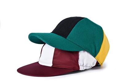 China Cricket Baggy Wool 8 Panel Baseball Caps 58cm Cotton Pantone Color for sale
