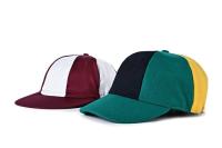China Cricket Baggy Wool 8 Panel Baseball Caps 58cm Cotton Pantone Color for sale
