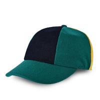 China Cricket Baggy Wool 8 Panel Baseball Caps 58cm Cotton Pantone Color for sale