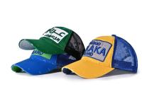 China Custom Woven Patch Logo Baseball Cap Curved Brim 58cm Adult Size Cotton Cap for sale