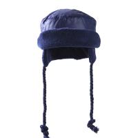 China Waterproof Polyester Childrens Bucket Hat 45cm Baby Fleece Warm Cap Unisex Winter for sale