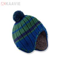 China Warm Stretch Knit Beanie Hats Unisex Thick Soft Wool Ski Beanie OEM Custom Logo 100pcs MOQ for sale