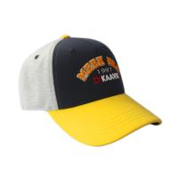 China 5 Panel Custom Embroidered Dad Caps 56cm 58cm Custom Logo Curve Brim for sale