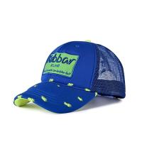China Front Foam Printing Mesh Trucker Caps 100% Polyester For Summer for sale