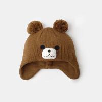 China Custom Kids Winter Knit Beanie Hat 54cm Pantone Color OEM ODM for sale