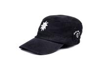 China Custom Washed Cotton Military Style Ball Caps 6 Panel Adult Size Adjustable for sale