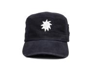 China Custom Washed Cotton Military Style Ball Caps 6 Panel Adult Size Adjustable for sale