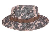 China Vietnam Camo Tactical Boonie Hat 58cm Washable Eco Friendly Military Bucket Cap for sale