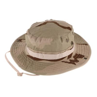 China Military Camouflage Outdoor Fisherman Hat 57cm Tactical Bucket Hat for Outdoor Activities for sale