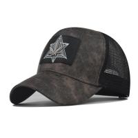 China Custom Embroidered Trucker Hats Unisex Mesh Snapback 58cm 7cm Brim ODM for sale