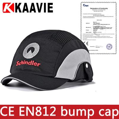 China Pantone Color Safety Helmet Bump Cap 100% Cotton ABS Inner Shell for sale