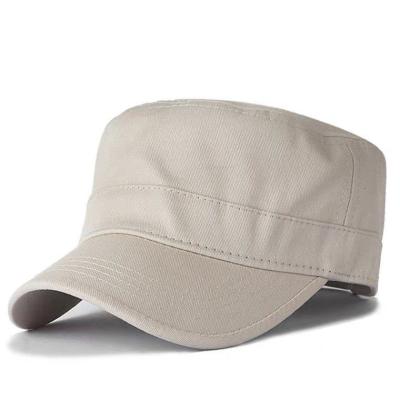 China OEM 57cm Solid Cotton Military Army Baseball Cap for Men Women Adult Size for sale