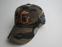 China 3D Embroidery Camouflage Cap 59cm Military Style Baseball Cap for Adults Cotton Adjustable for sale