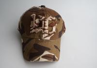 China 3D Embroidery Camouflage Cap 59cm Military Style Baseball Cap for Adults Cotton Adjustable for sale