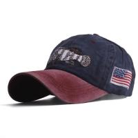 China Custom Embroidery Curved Brim Blank Fitted Baseball Caps 52cm for Kids for sale