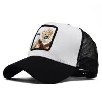 China 6 Panel Foam Mesh Trucker Caps Curved Brim ISO9001 Certificate for sale