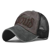 China Unisex Embroidery Mesh Trucker Caps Plain Foam Polyester 2.5cm Visor for sale