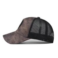 China 3D Foam Fitted Mesh Trucker Hat 6 Panel Adjustable Trucker Cap for sale