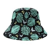 China Custom Printed 55cm Outdoor Bucket Hats 100% Polyester Sun Protection for Kids for sale
