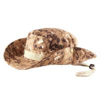 China Military Camouflage Outdoor Fisherman Hat 57cm Tactical Bucket Hat for Outdoor Activities for sale