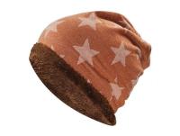 China Full Printed Knitted Winter Hat Custom Embroidered Beanies 56cm 58cm for sale
