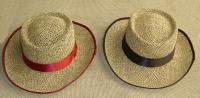 China Wide Brim Plain Blank Straw Sun Hat UV Protection Coolie Wheat 58cm for Women Men for sale