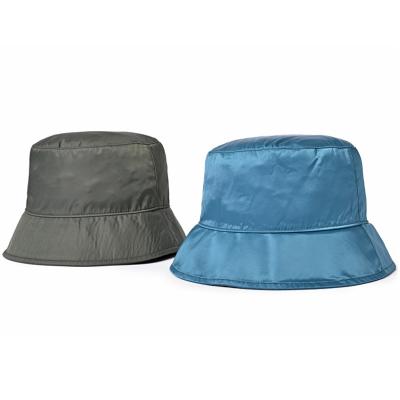 China Reversible Outdoor Fishing Bucket Hat 58cm 6cm Brim UPF50+ Hiking Cap for sale