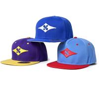 China 3D Embroidery Logo Acrylic Snapback Caps Flat Brim 58cm SGS Approved for sale