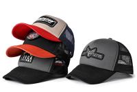China Plastic Button Sponge Trucker Cap Curved Brim 58cm Adult Size High Quality Polyester Custom Logo for sale