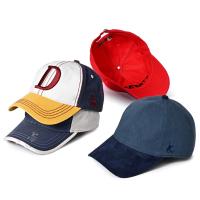China 3D Embroidery Flexfit Baseball Cap 59cm Bold Line Water Worn Cotton Fabric for sale