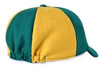 China Wool 8 Panel Baggy Green Cricket Cap With Custom Logo for sale