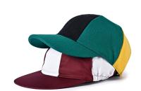 China Wool 8 Panel Baggy Green Cricket Cap With Custom Logo for sale