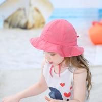 China Custom Logo Toddler Wide Brim Sun Hat with Neck Flap Chin Strap UPF 50+ for sale