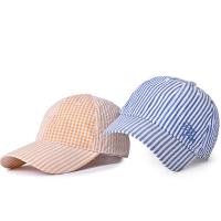 China Fashion Black White Plush Checked Cap Gingham Plaid Baseball Hat for sale