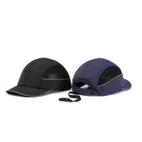 China ABS Safety Hard Hat EN812 Baseball Bump Cap 60cm Lightweight with Chin Strap for sale