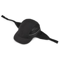 China ABS Safety Hard Hat EN812 Baseball Bump Cap 60cm Lightweight with Chin Strap for sale