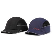 China ABS Safety Hard Hat EN812 Baseball Bump Cap 60cm Lightweight with Chin Strap for sale