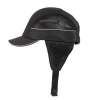 China ABS Safety Hard Hat EN812 Baseball Bump Cap 60cm Lightweight with Chin Strap for sale