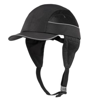 China ABS Safety Hard Hat EN812 Baseball Bump Cap 60cm Lightweight with Chin Strap for sale