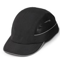 China ABS Safety Hard Hat EN812 Baseball Bump Cap 60cm Lightweight with Chin Strap for sale