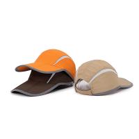 China Custom Logo 6 Panel Baseball Hat Nylon Quick Dry Fit Cap 58-61cm Adjustable for sale