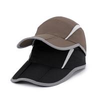 China Custom Logo 6 Panel Baseball Hat Nylon Quick Dry Fit Cap 58-61cm Adjustable for sale