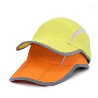 China Custom Logo 6 Panel Baseball Hat Nylon Quick Dry Fit Cap 58-61cm Adjustable for sale