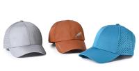 China Custom Laser Cut Hole Embroidery Baseball Cap 56cm OEM Leisure Sport Hat for sale