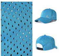 China Custom Laser Cut Hole Embroidery Baseball Cap 56cm OEM Leisure Sport Hat for sale
