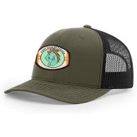 China Custom Two Tone Distressed Trucker Baseball Cap 58-61cm Adjustable for Men Women for sale