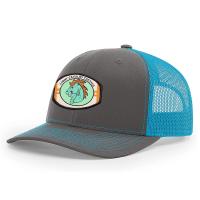 China Custom Two Tone Distressed Trucker Baseball Cap 58-61cm Adjustable for Men Women for sale